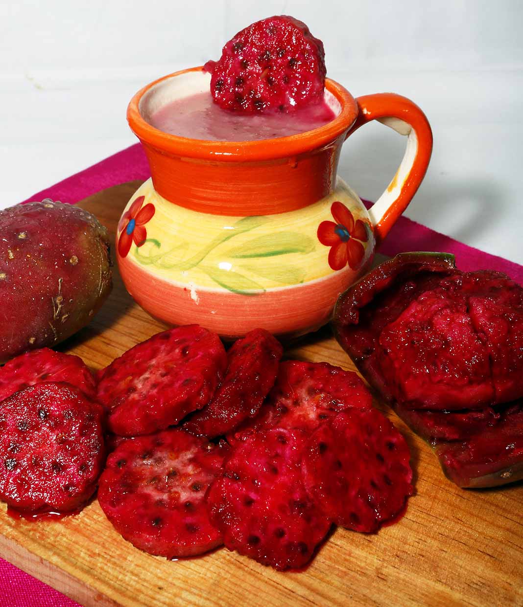Delicioso atole de tuna morada – Chefs Jaime y Ramiro